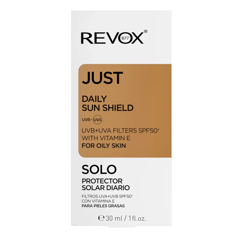 REVOX JUST DAILY SUN SHIELD Ecran Solaire Quotidien SPF 50+ Pour Peau ...